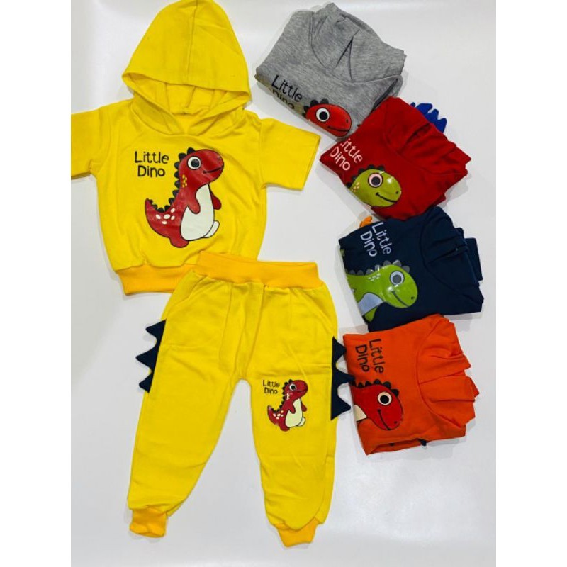 Los niños suéter traje más vendido dino hudy motivo/ropa de los niños ...