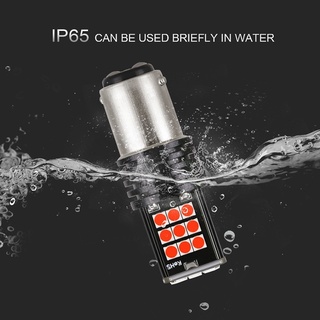 2 Bombillas Py21w Ba15s P21w Led 1156 Bau15s 3030SMD Canbus 1157 Bay15d P21/5w Coche Señal De ...