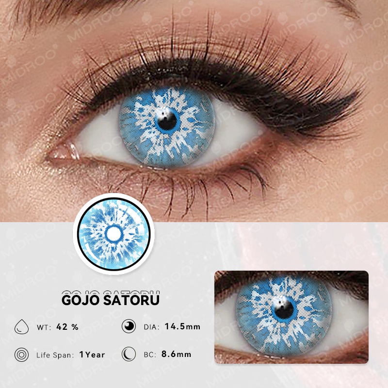 White Walker Rim Eye Contacts Unleash Your Gojo Satoru, 52% OFF
