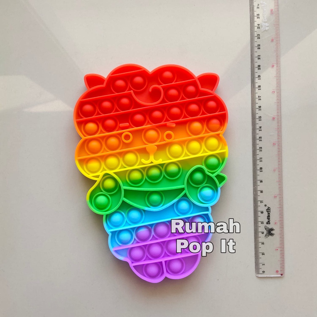 Pop It Fidget juguetes BT21 RJ arco iris/Fidget Pop It Squishy/Pop It ...