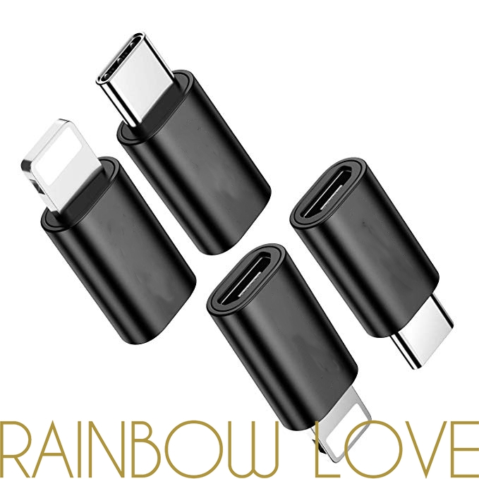 Convertidor de adaptador hembra tipo C macho a micro USB Cargador de ...