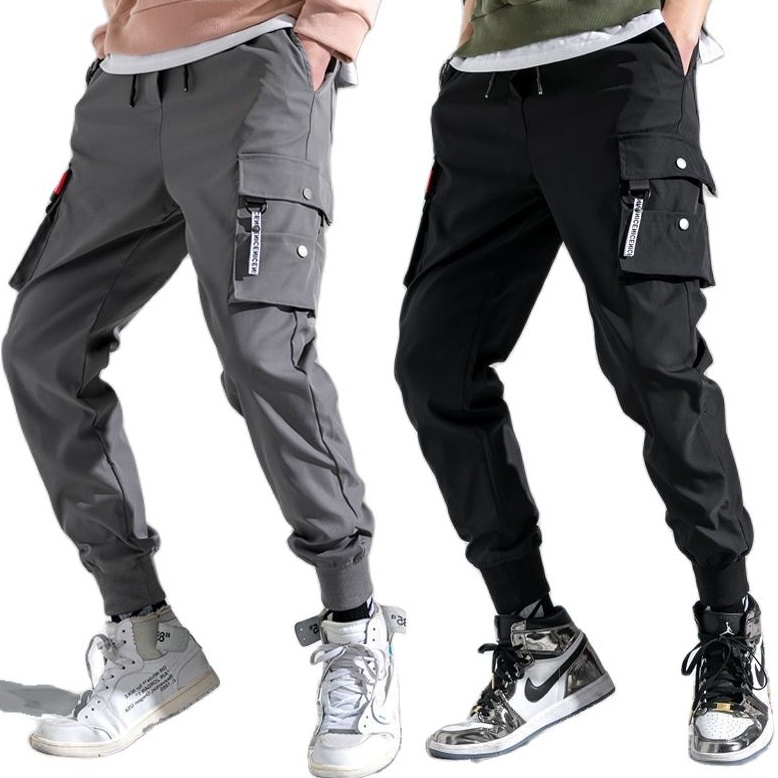 Diseño Delgado De Los Hombres Pantalones De Jogging Militar Carga ...