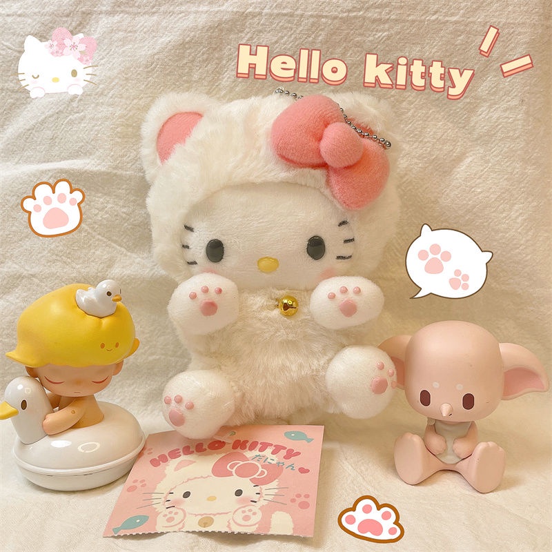 Hello Kitty Sanrio 10Cm Plushie Peluche De Dibujos Animados Bolsa ...