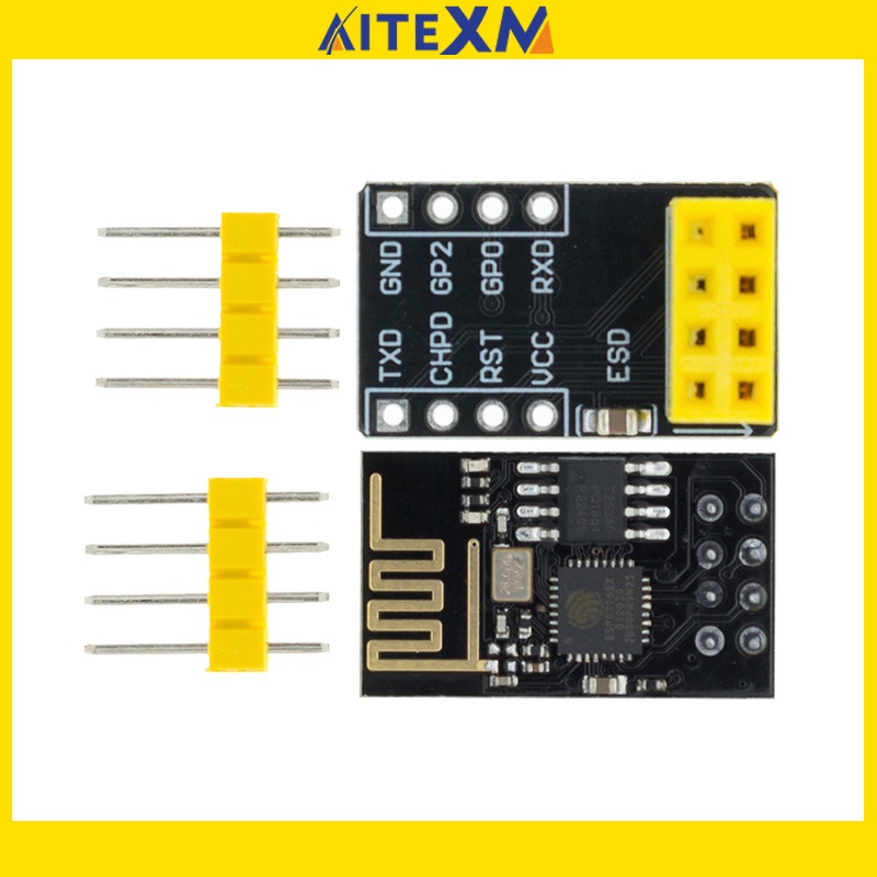 Para ESP-01 ESP8266 01S Modelo Del ESP8266 Serie Adaptador De Tabla De Pan WiFi Transceptor ...