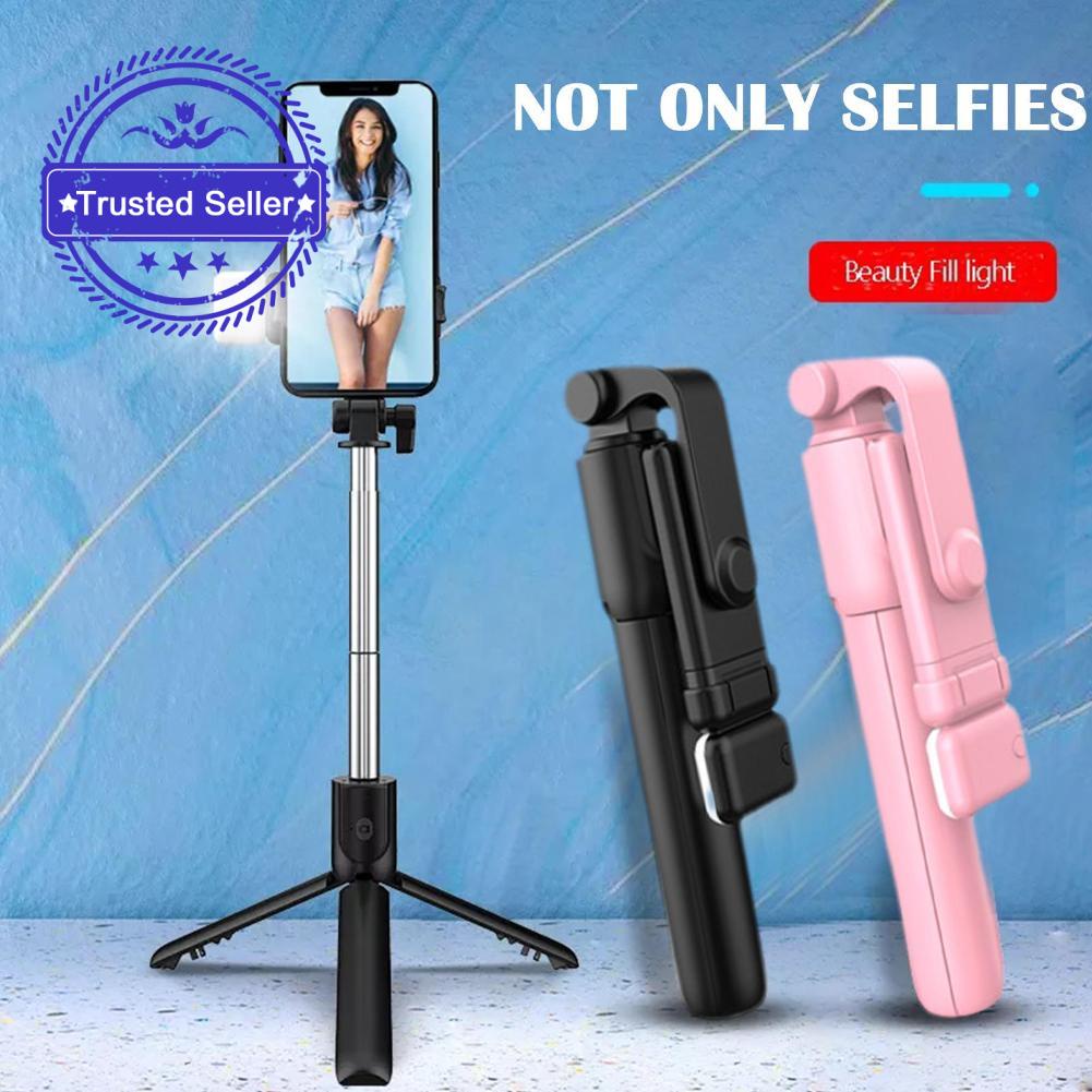 Palo Selfie Compatible Con Bluetooth 3 En 1 Con Trípode Plegable