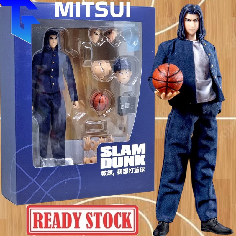 Dasin Slam Dunk modelo - Mitsui Hisashi 14 Shohoku uniforme escolar ...