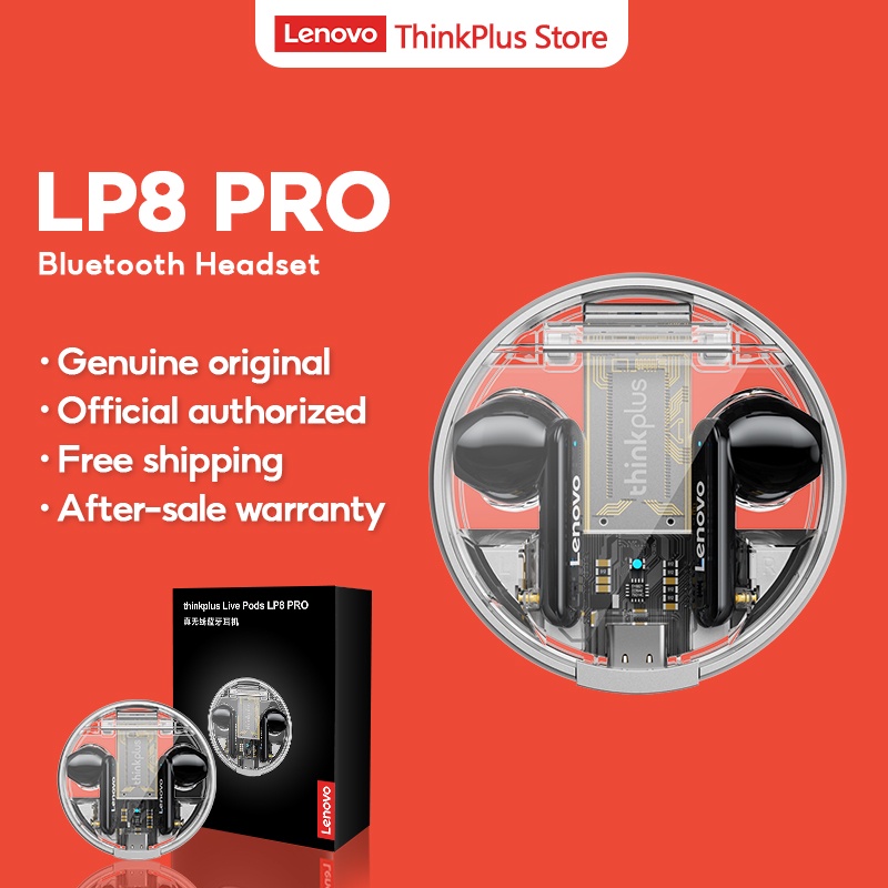 Lenovo LP8 PRO Auriculares Inalámbricos Bluetooth HIFI Música Con Micrófono 9D Sonido Estéreo ...